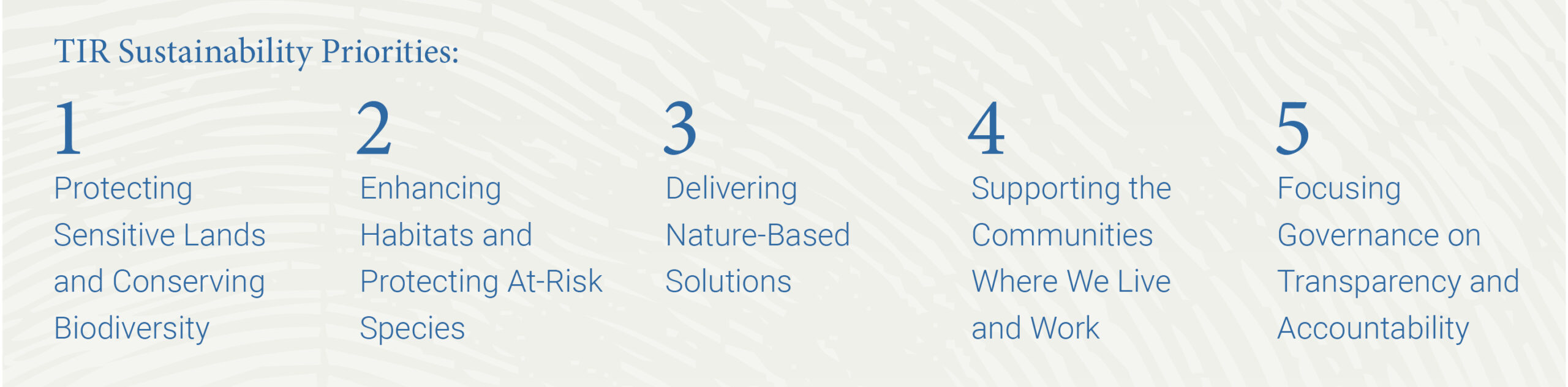 TIR Releases Sustainability Report for 2023 - Timberland Investment ...